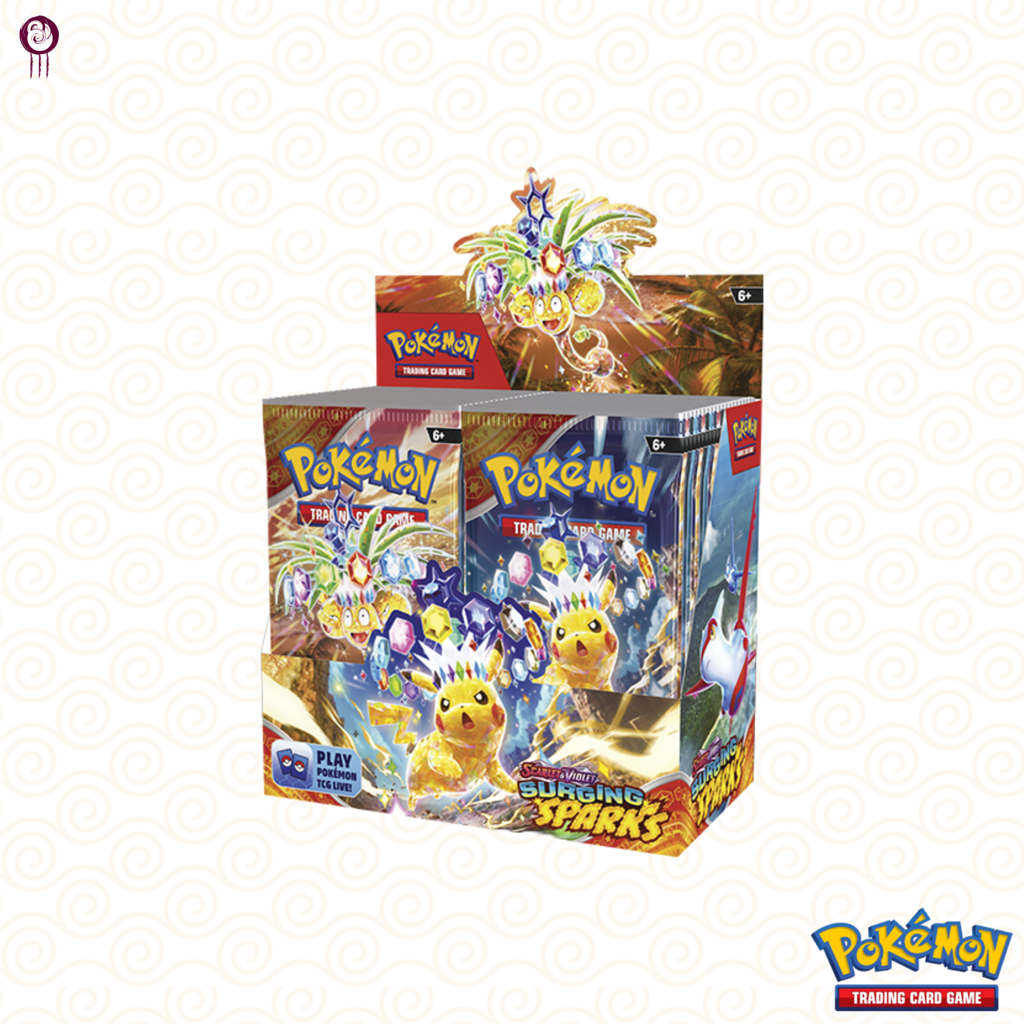 BAMI Anime | Pokémon TCG: Surging Sparks Booster Box English SV08 ...