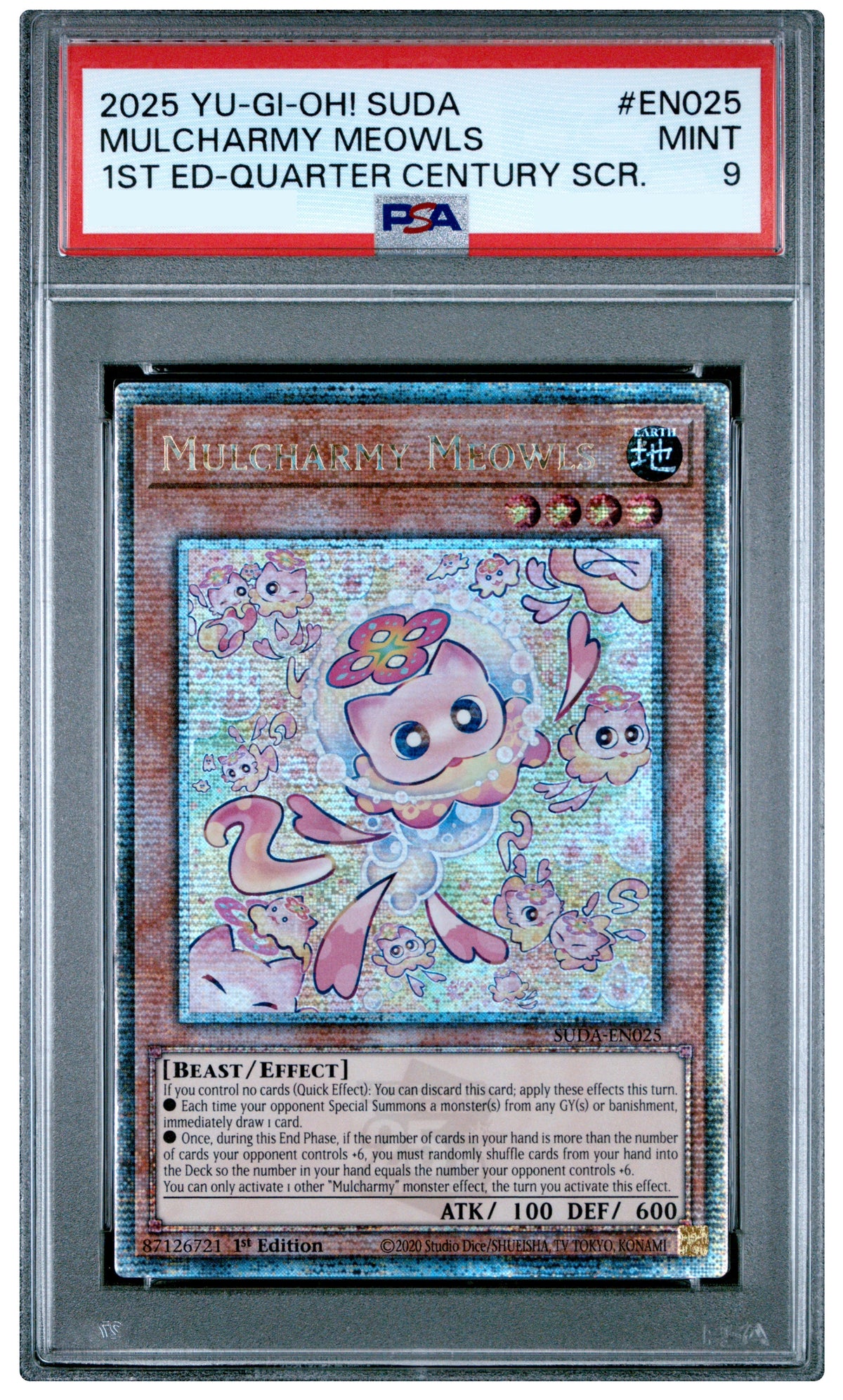 BAMI Anime | 2025 YU-GI-OH! SUDA MULCHARMY PSA 9 — BAMI | بامي