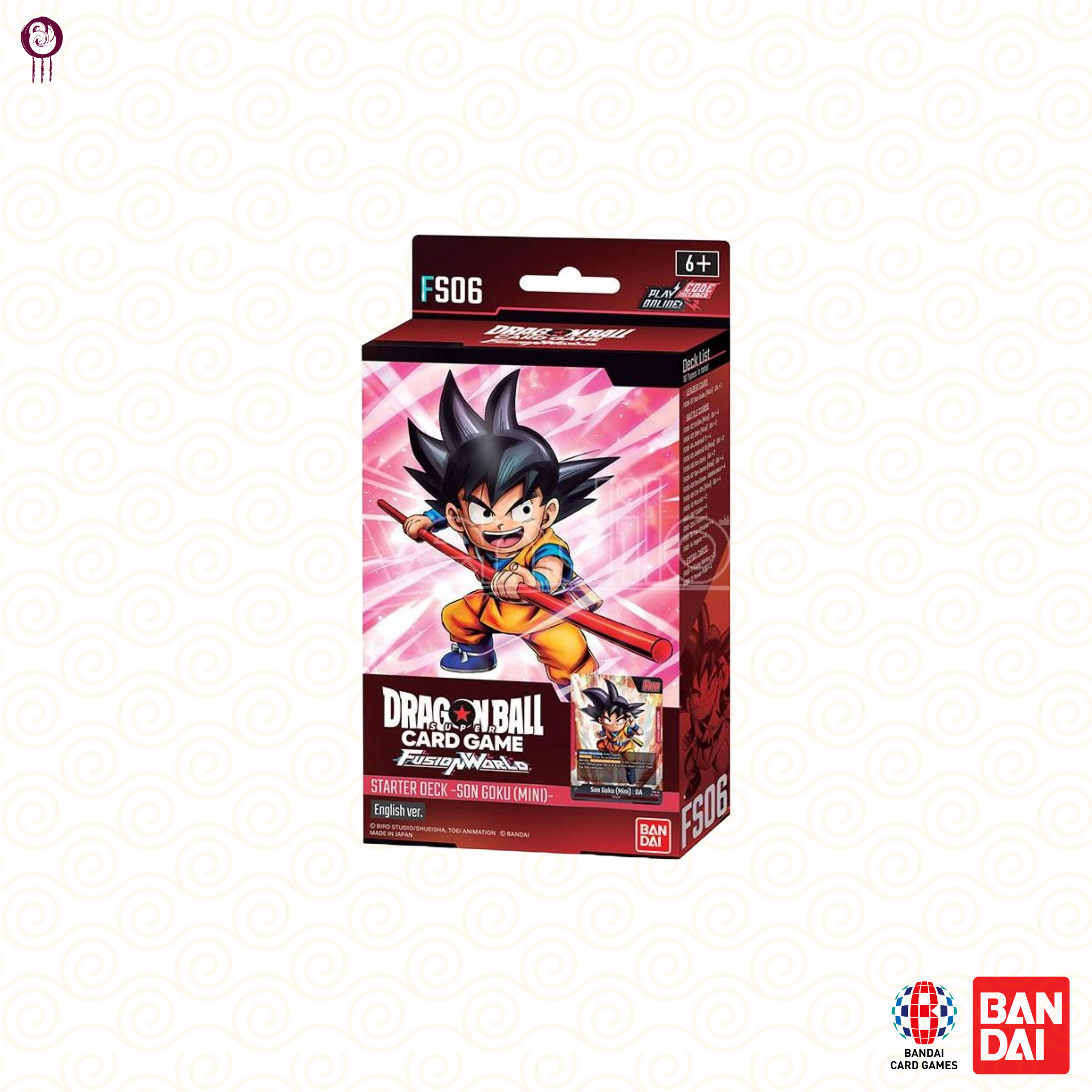 BAMI Anime | DBS Card Game Fusion World Start Deck -SON GOKU- FS06 En ...