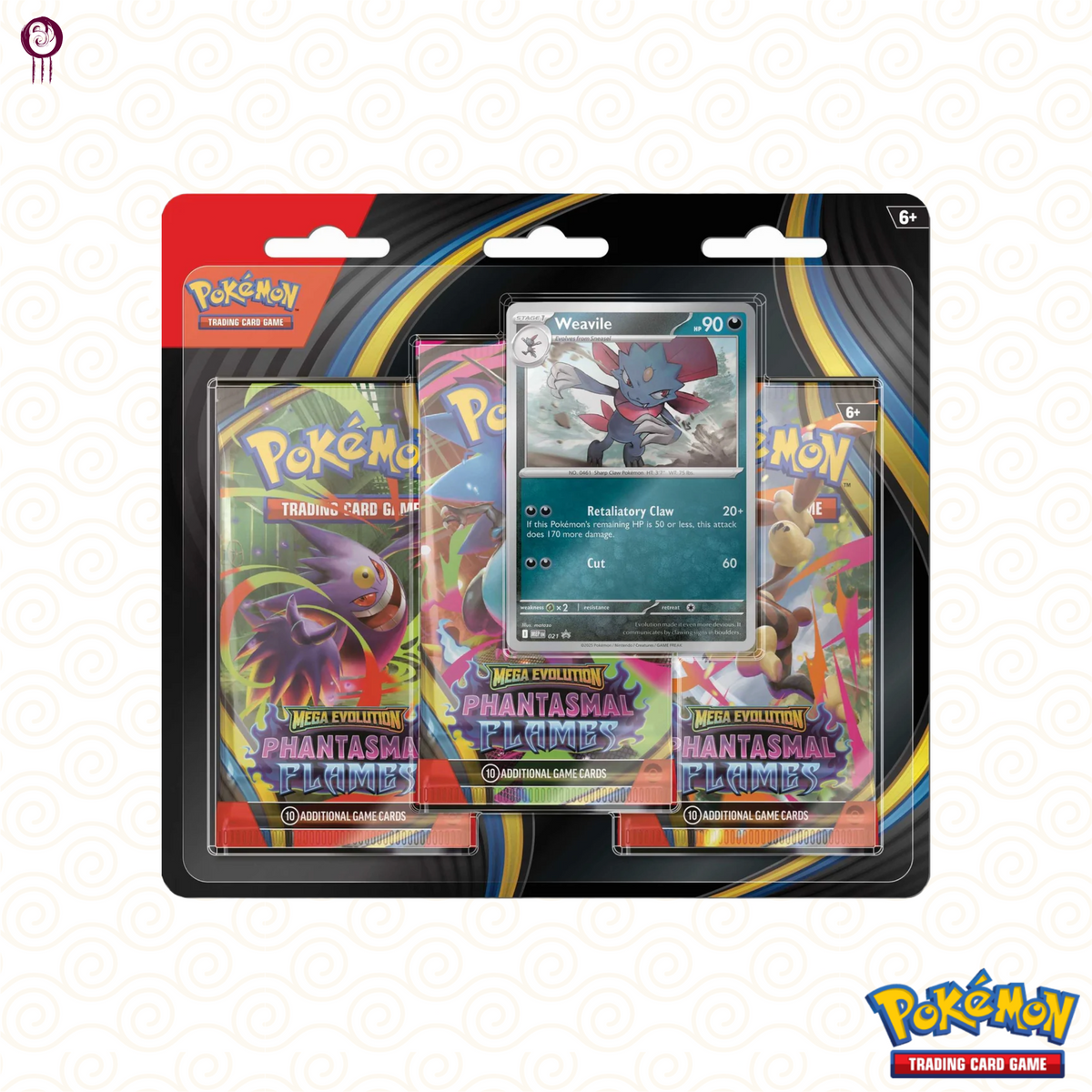 BAMI Anime | Pokemon TCG: Phantasmal Flames 3 Pack Blister — BAMI | بامي