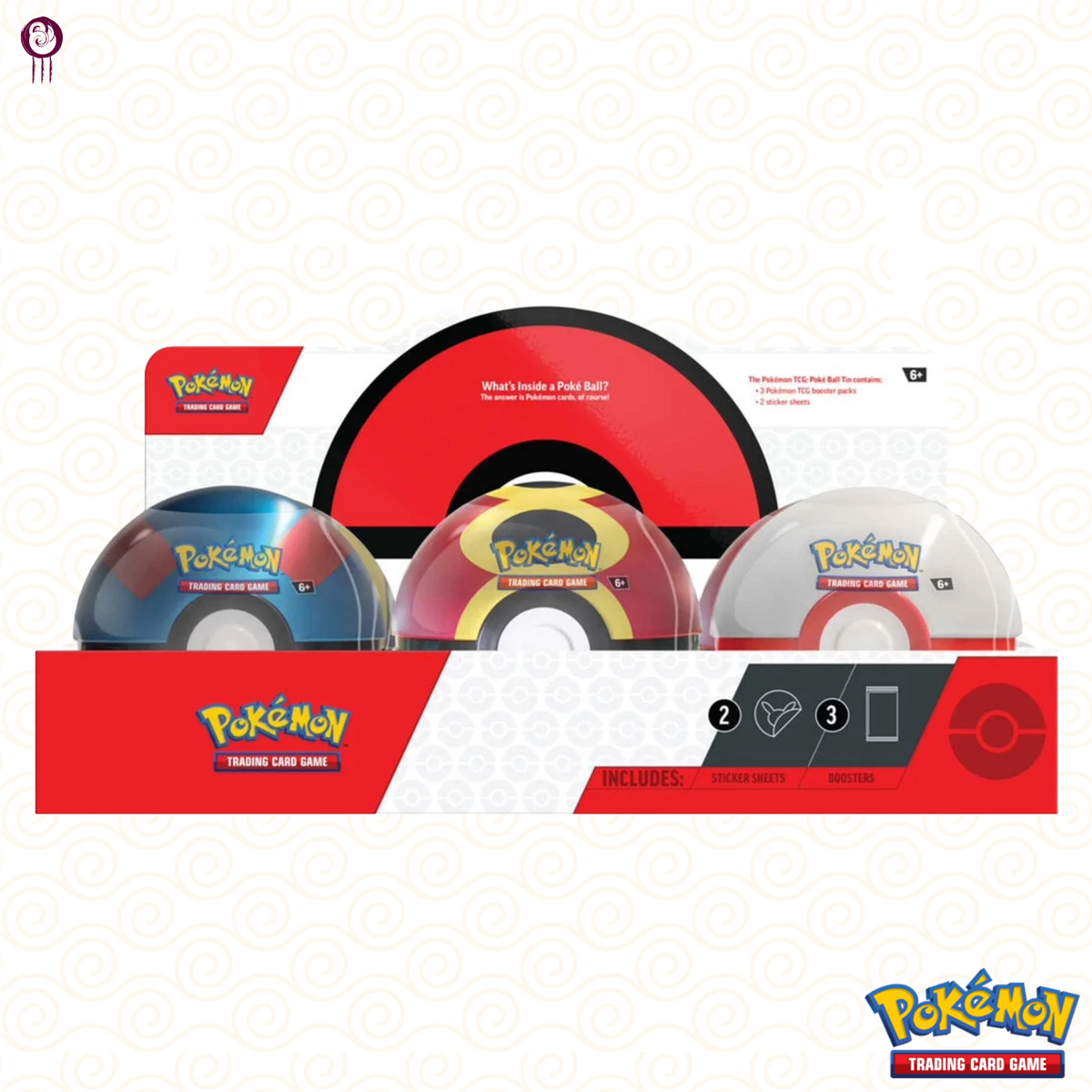 BAMI Anime | Pokemon TCG: Phantasmal Flames Poke Ball Tins — BAMI | بامي