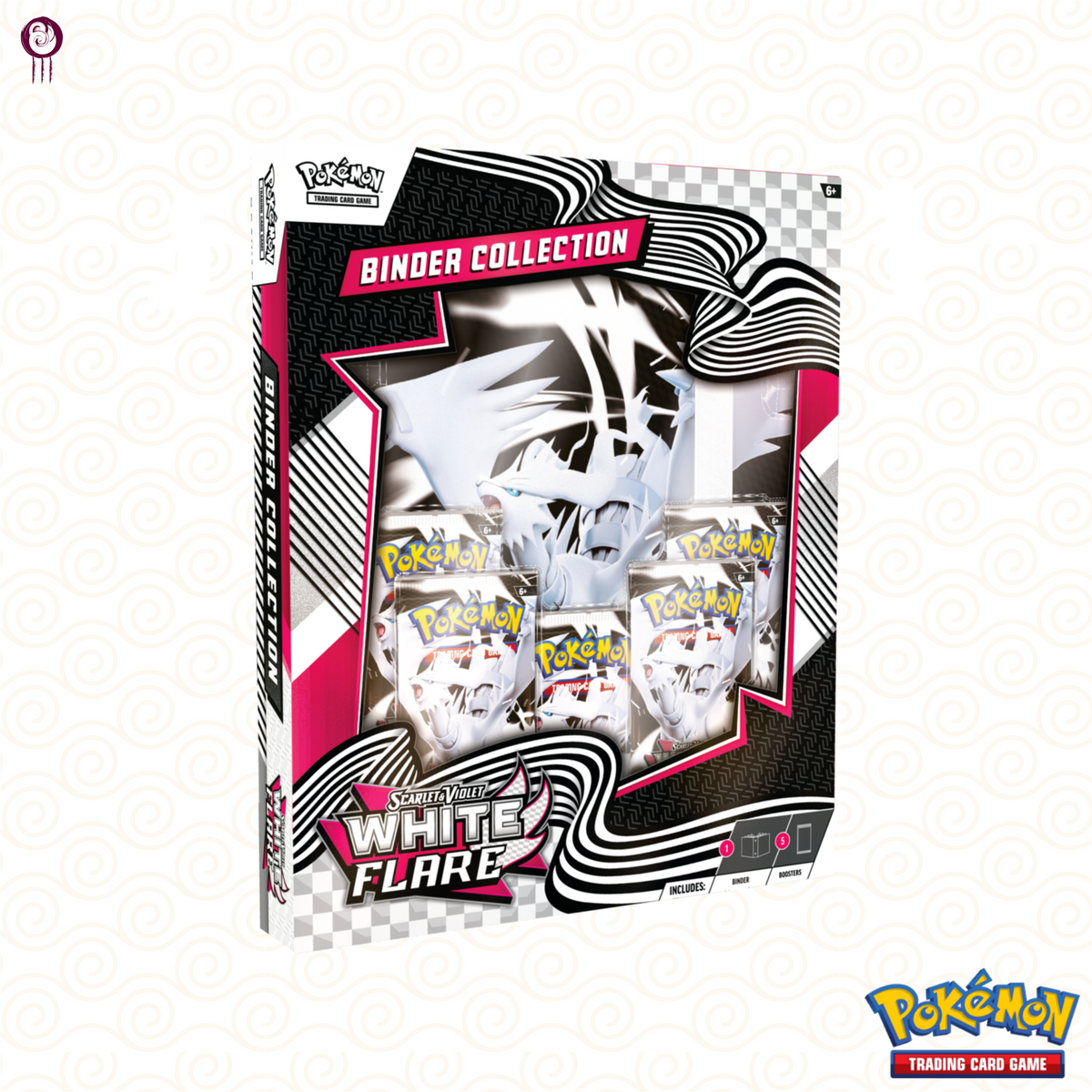 BAMI Anime | Pokémon TCG: SV White Flare Binder Collection - Reshiram ...